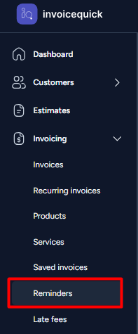How to add invoice reminders?